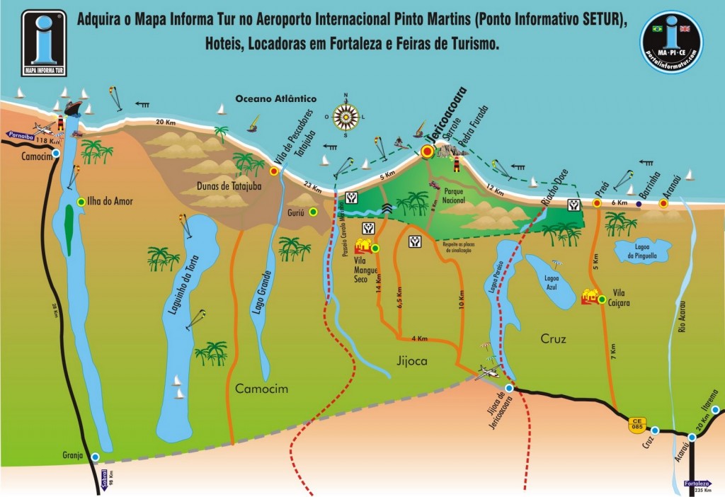 Mapa Das Praias de Fortaleza - Minuto LigadoMinuto Ligado Mapa Das Praias de Fortaleza - Minuto LigadoMinuto Ligado