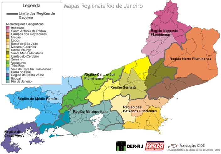 Rio de Janeiro mapas - Minuto LigadoMinuto Ligado