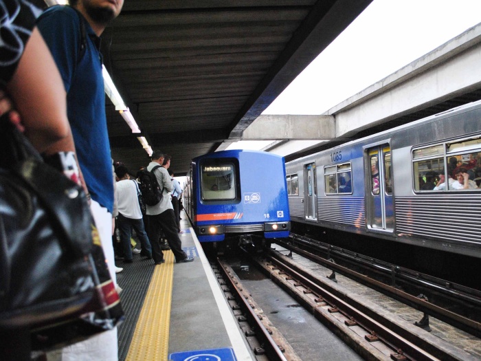Mapa Linha 1 Azul do MetrôMinuto Ligado